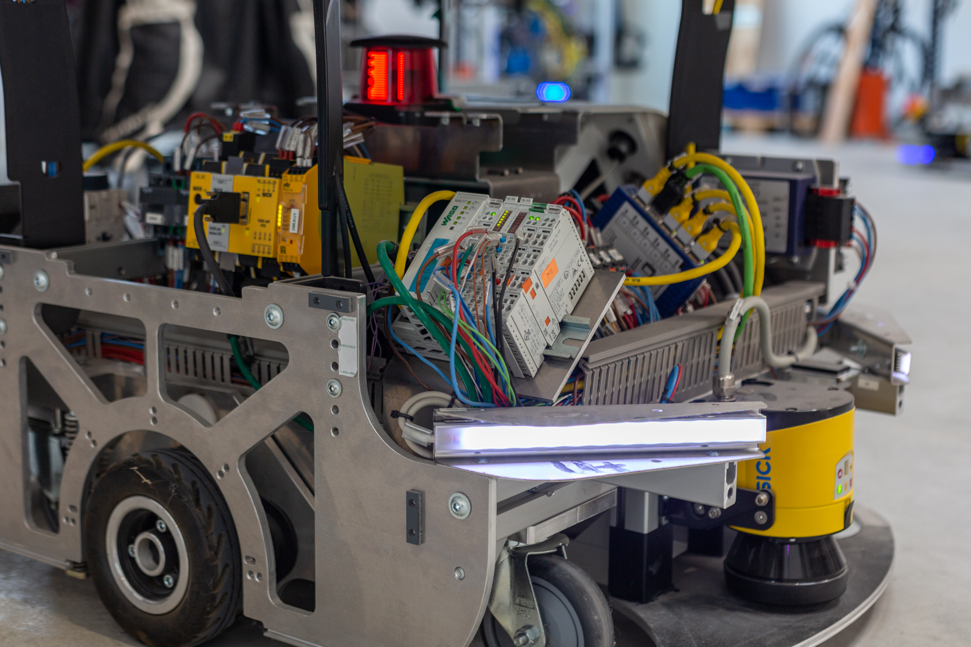 Visite De Sherpa Mobile Robots - lyceedecachan